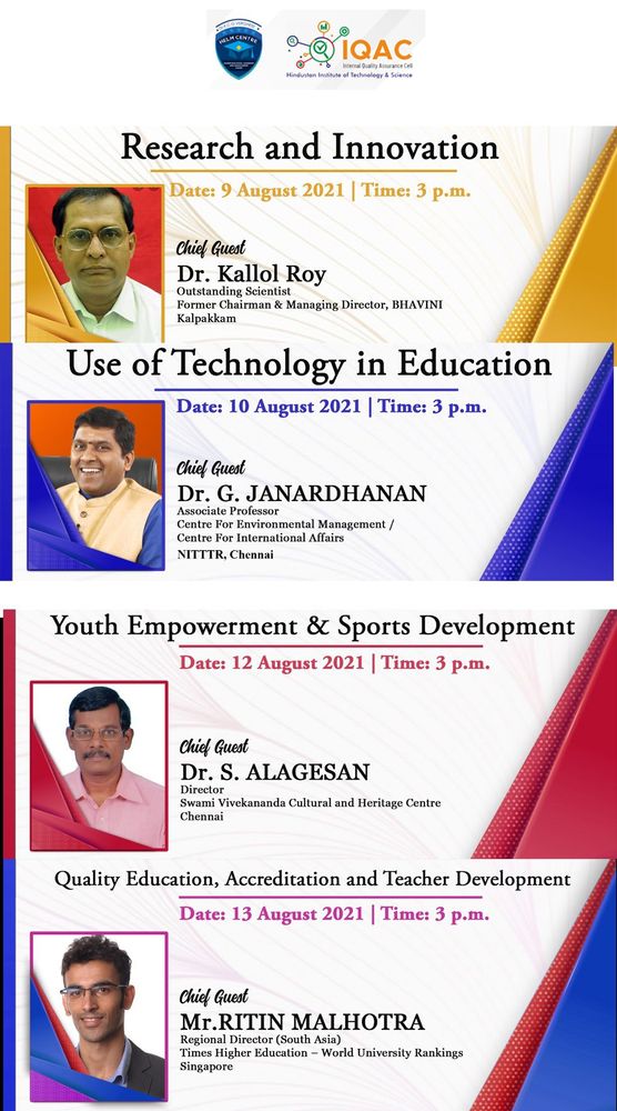 NEP 2020 WEBINAR SERIES | Event Date: Friday, 13th, August 2021