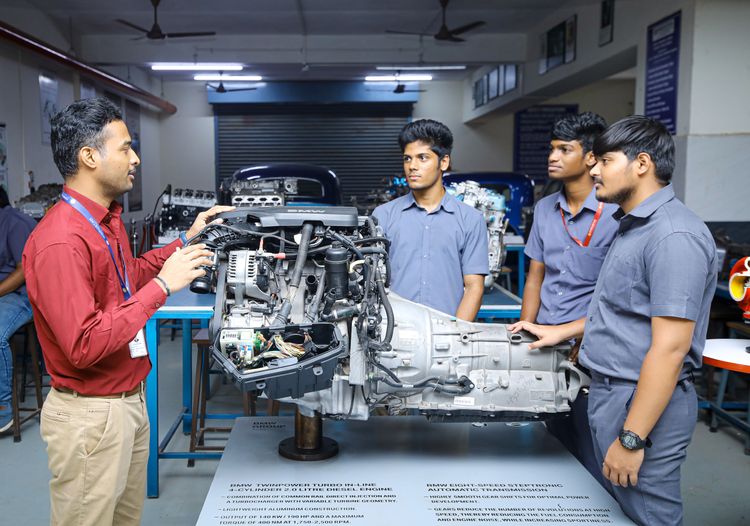 Automotive Engine Components Laboratory